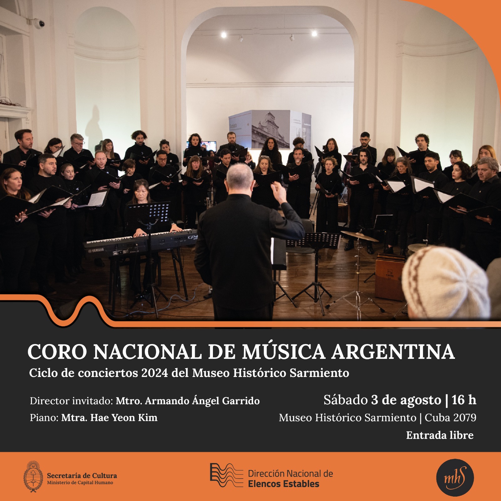 Concierto homenaje a Julián Aguirre por el Coro Nacional de Música ...