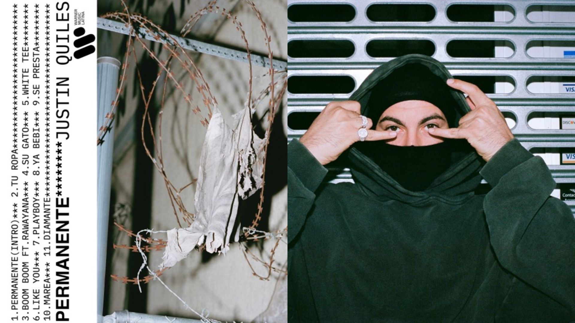 Justin Quiles presentó su nuevo álbum "Permanente" - LatamNoticias