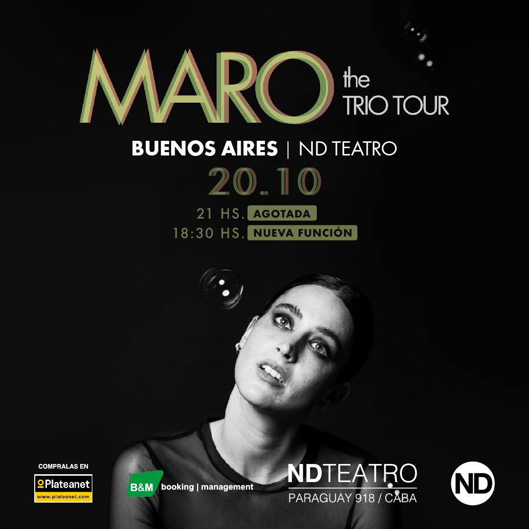 MARO deslumbra en Argentina en el ND Teatro en una experiencia ...